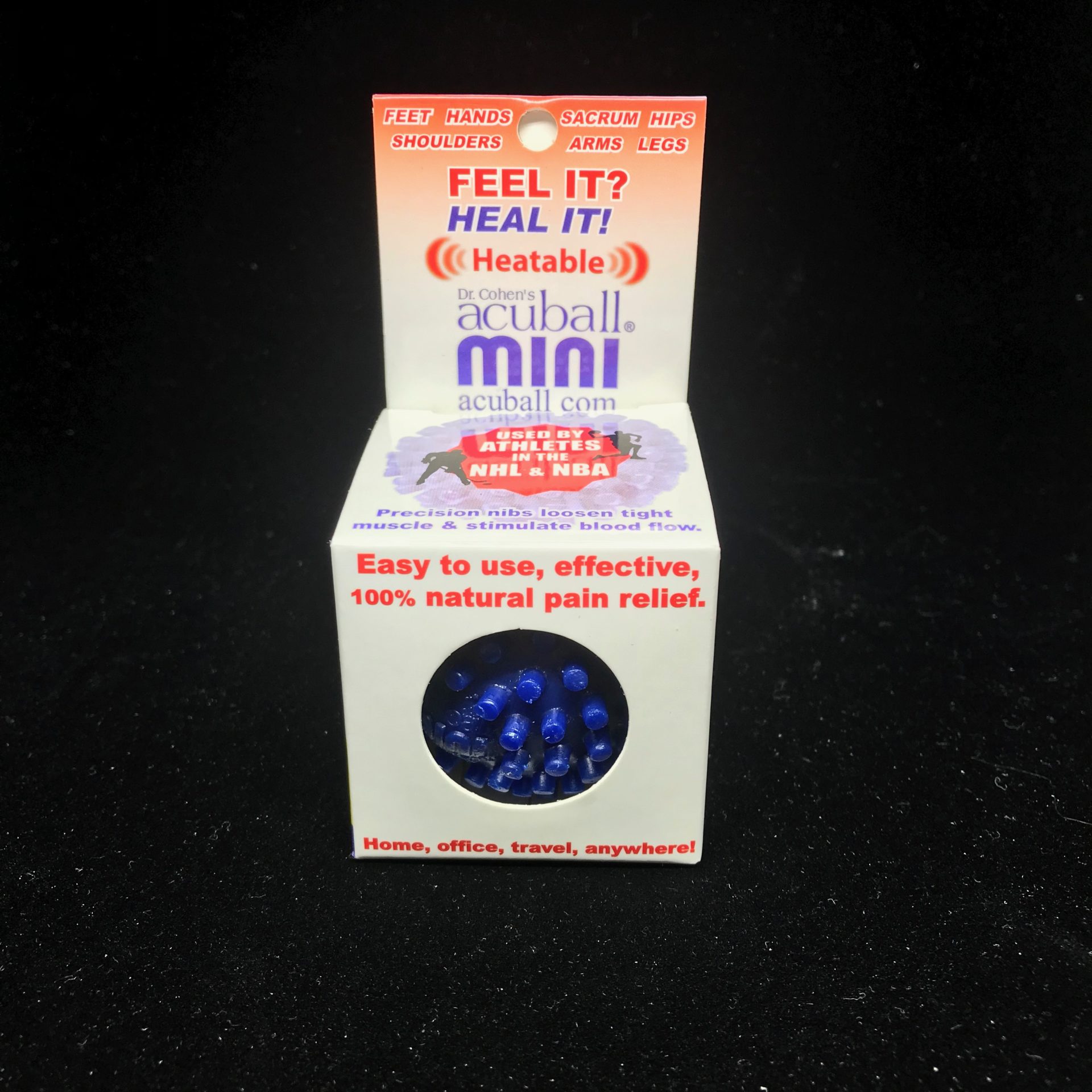 Acuball Mini 按摩球 放鬆腳底小肌肉 可加熱促進血液循環 -香港足脊檢查中心